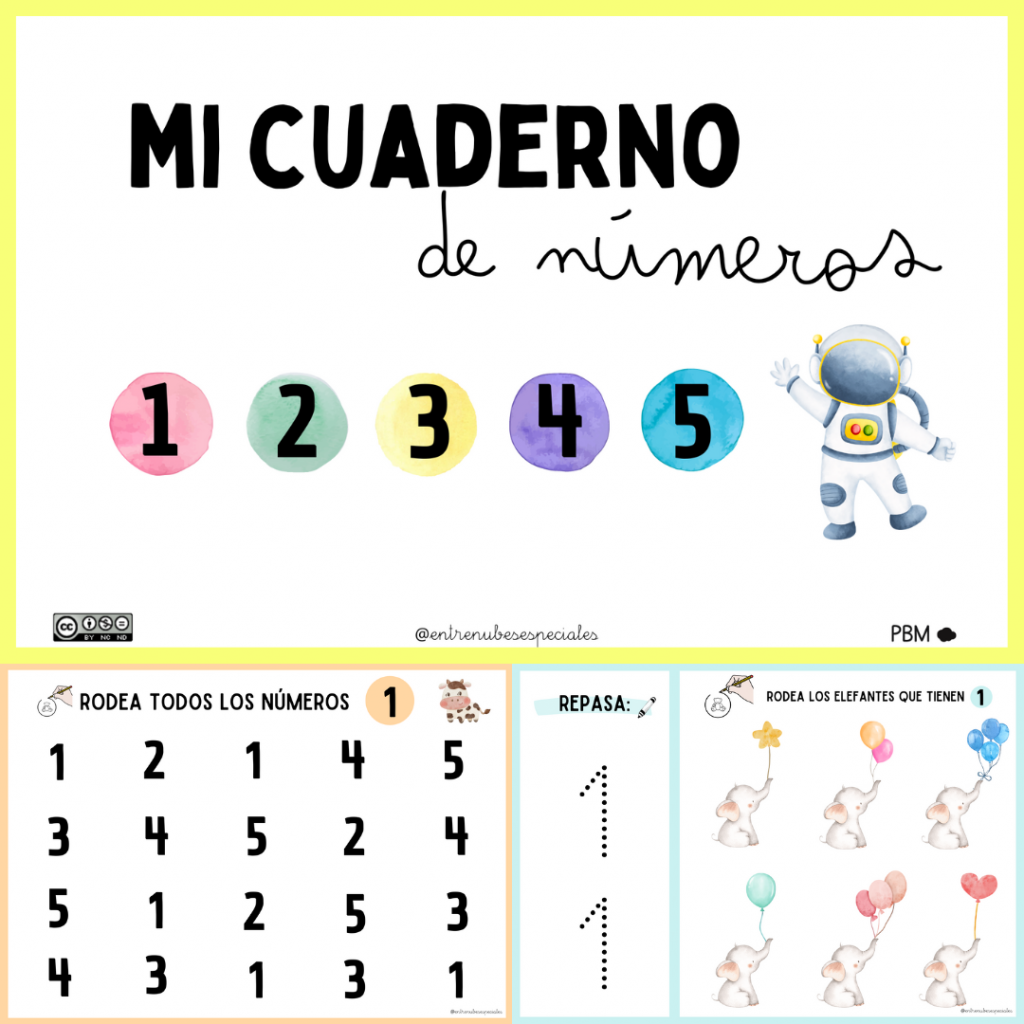 CUADERNO DE NÚMEROS