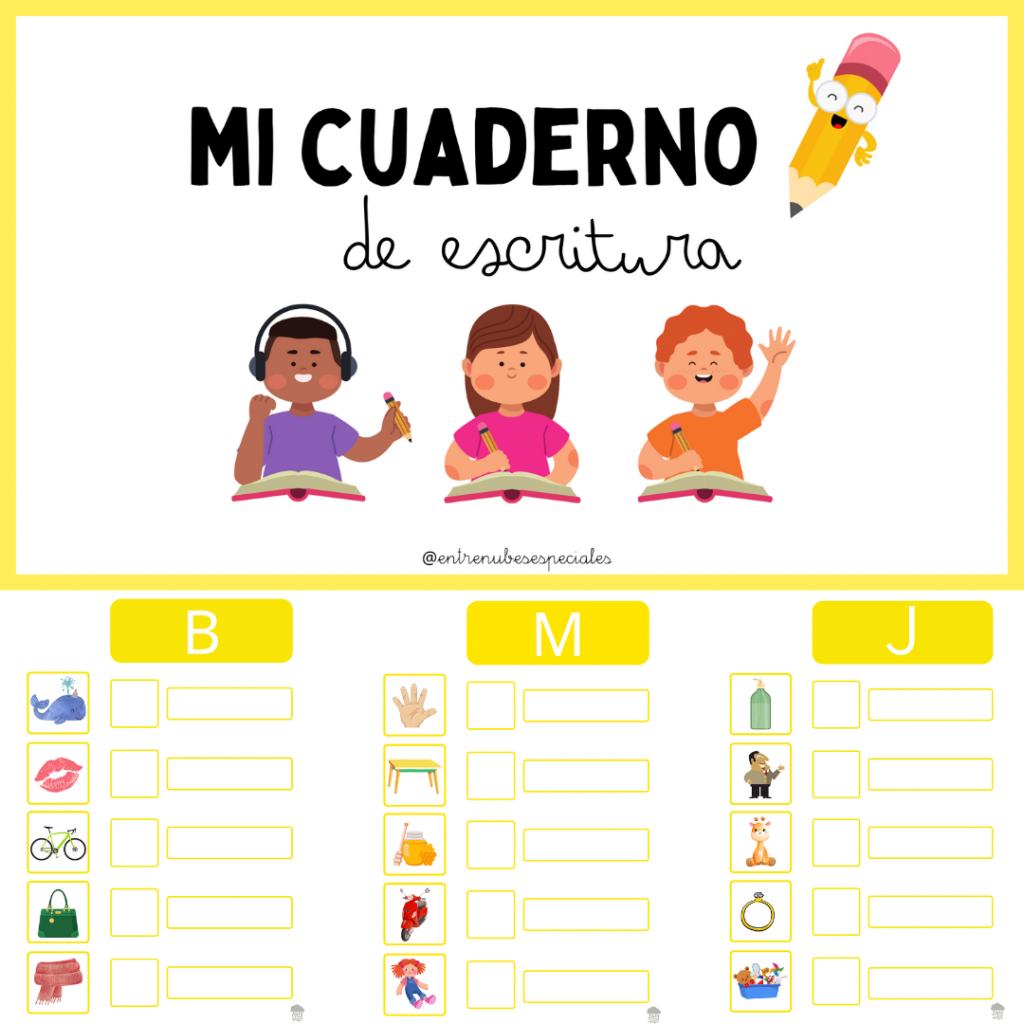 CUADERNO DE ESCRITURA