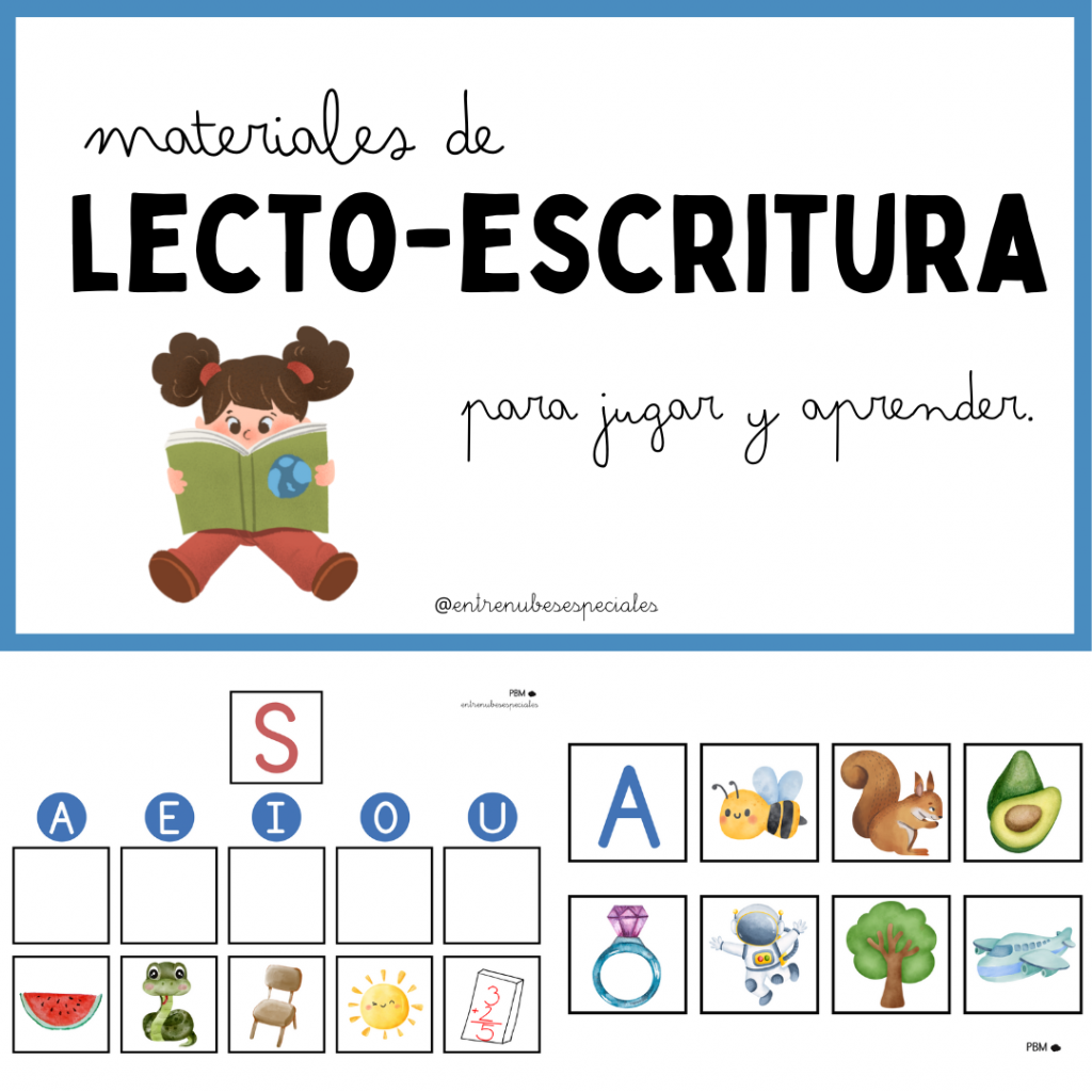 TARJETAS DE PALABRAS CON IMÁGENES