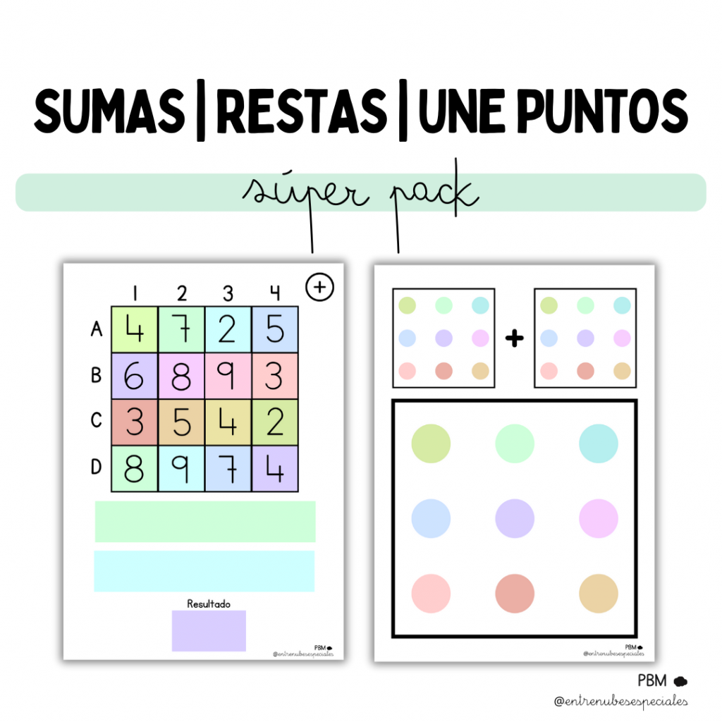 SUMAS | RESTAS | PUNTOS