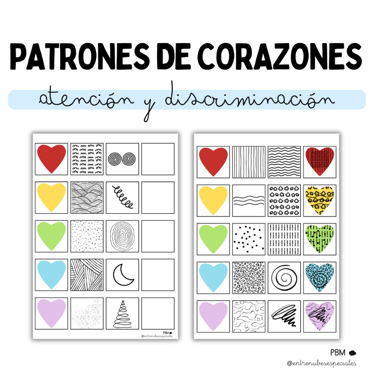 PATRONES DE CORAZONES